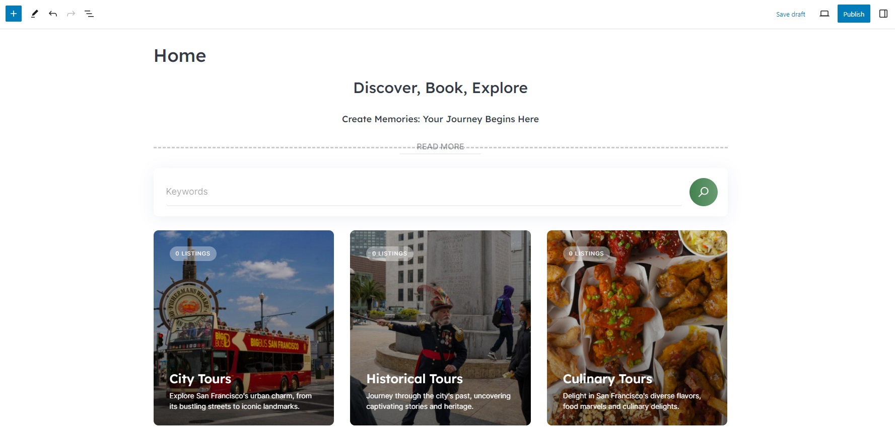 How to Create a Tour Booking Website with WordPress?